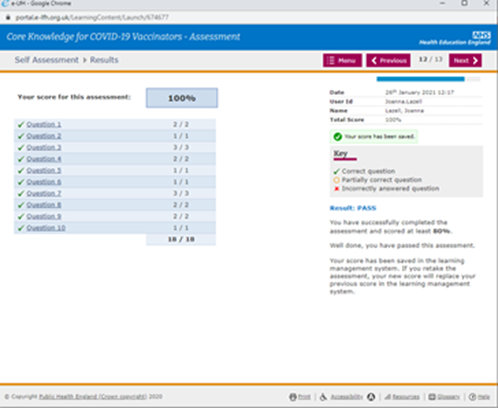 My elearning - elfh Support